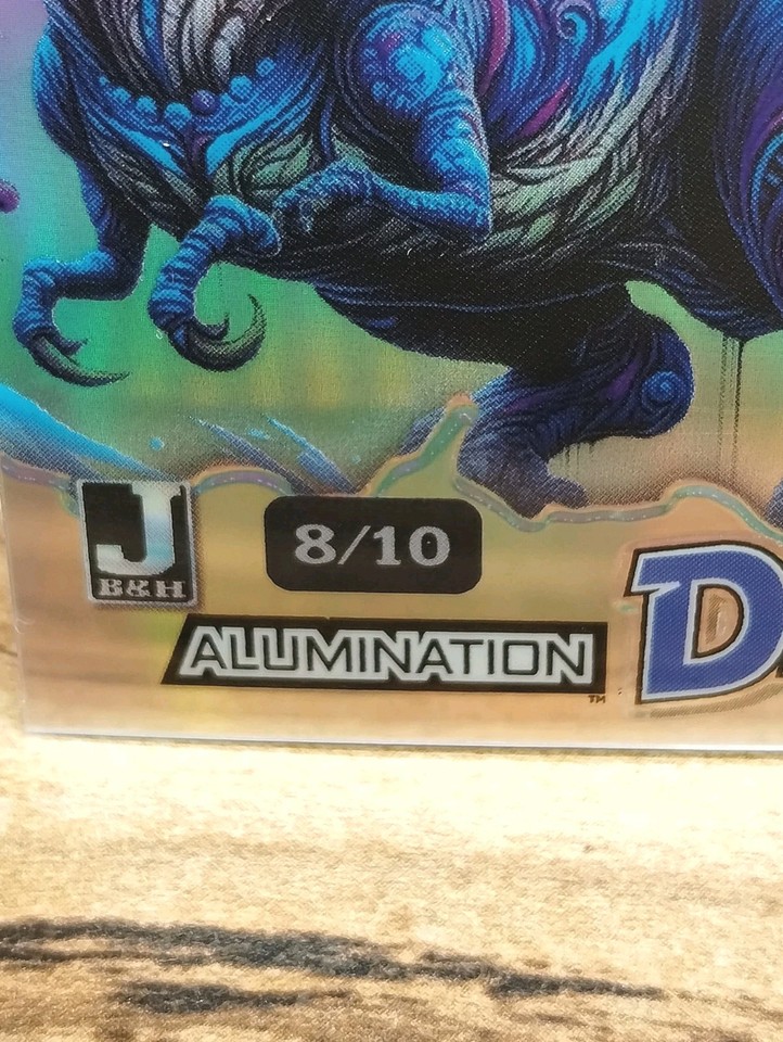 2024 Wild Card Dino-might DJ Lagway 8/10 Blue T-Rex Chrome Refractor ...