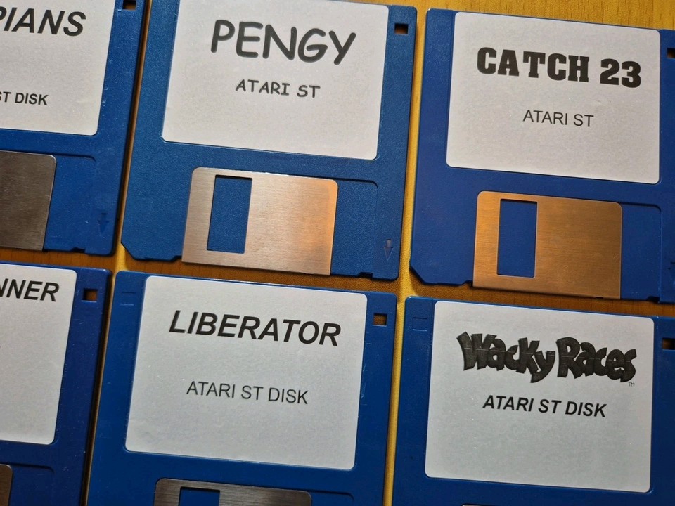 Mix Lot of Vintage ATARI ST Floppy Disk Game Softwares Collection | eBay UK