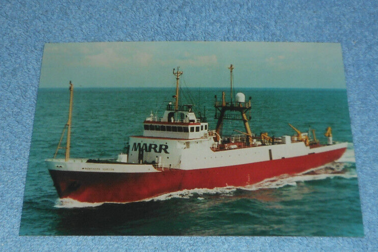 Vintage J. Marr Fishing Boat Photo Ex-Trawler Research Vessel "Northern ...