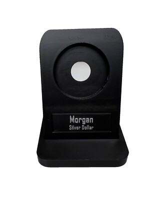 Morgan Silver Dollar Coin Holder Display Stand and Model H38 Direct-fit ...