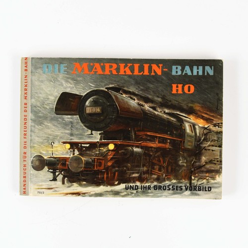 Vintage 1961 Marklin German Catalog Model Train Ho Manual Magazine Book ...