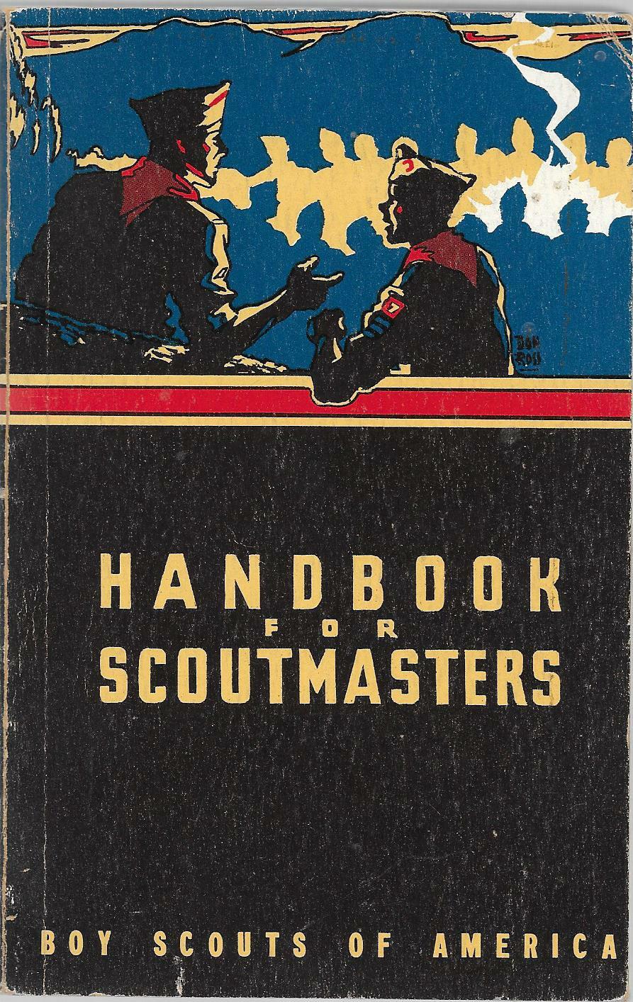 1957 4th Edition 11th Print Handbook for Scoutmasters Boy Scouts of ...