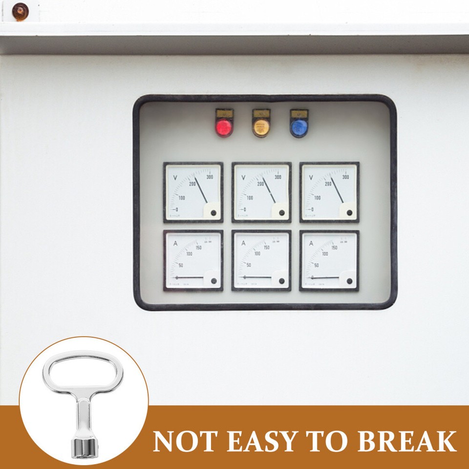 5pcs Electric Utility Meter Box Key Triangle Key Gas Meter Box Key Gas ...