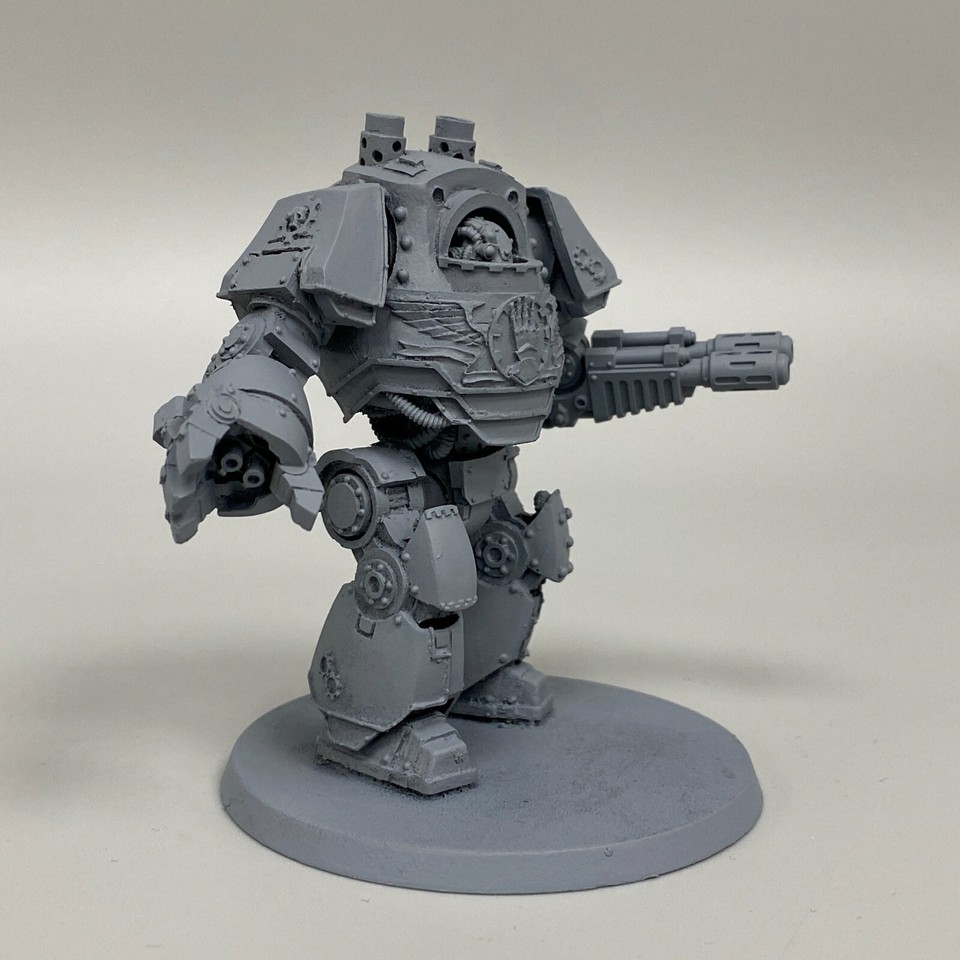 Forge World Acier Mains Contemptor Dreadnought Meltagun 30K 40K ...