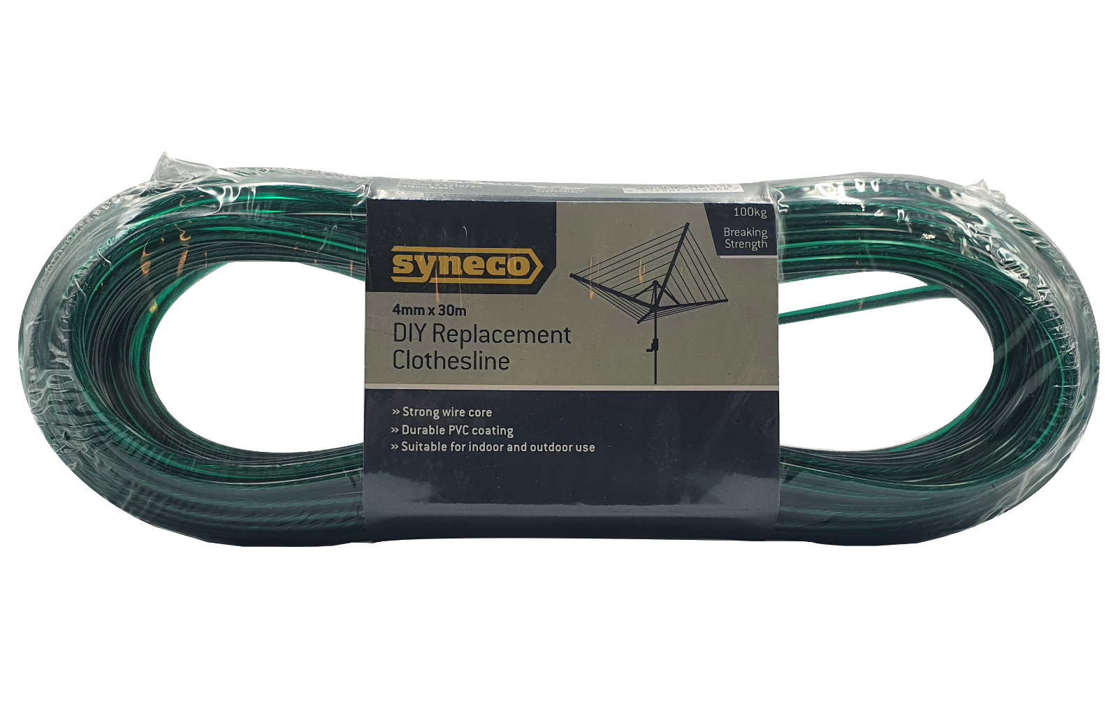 Syneco 30m DIY Replacement Wire Core Clothes Line - Green for sale ...