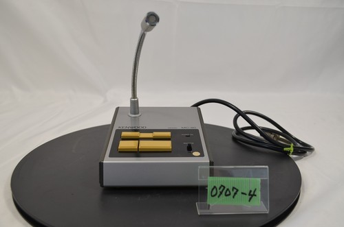 Kenwood MC-80 Omnidirection Electret Condenser Desk Microphone Ham ...