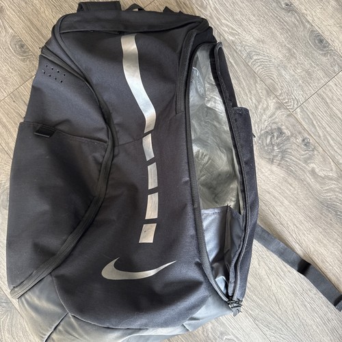 Nike Hoop Elite Max Air Team Backpack Black White Basketball Bag Cooler ...