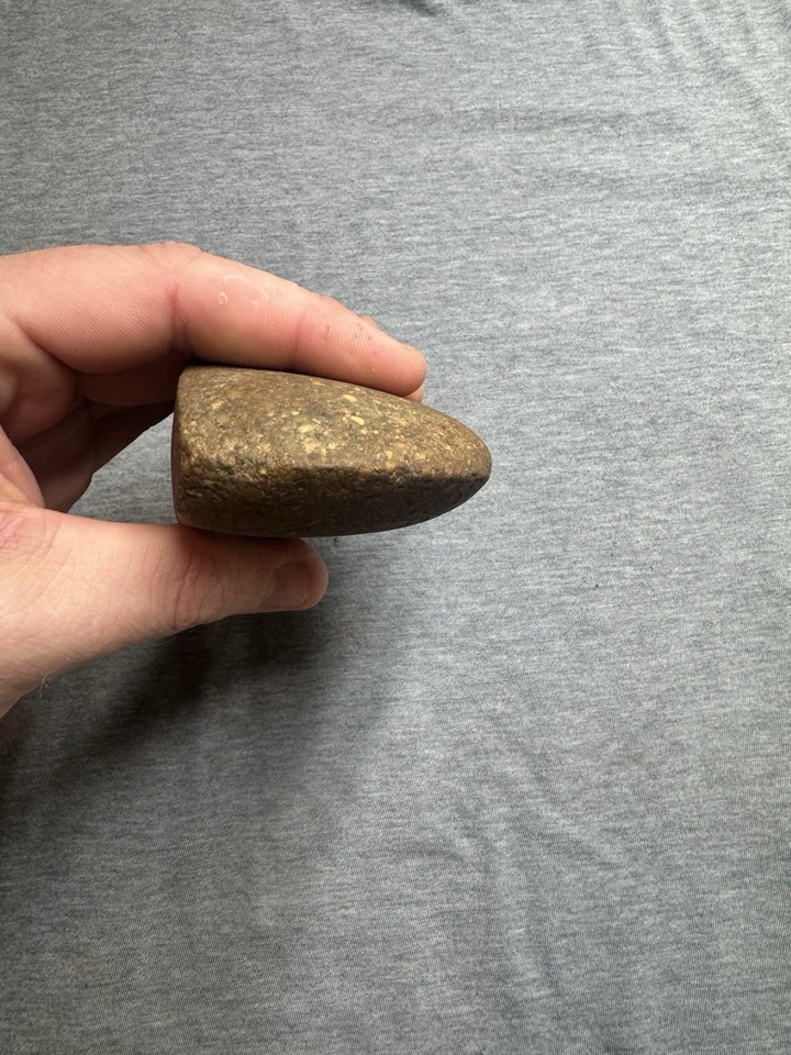 Native American Double Bit Raised Ridge 3/4 Groove Stone Axe Head ...