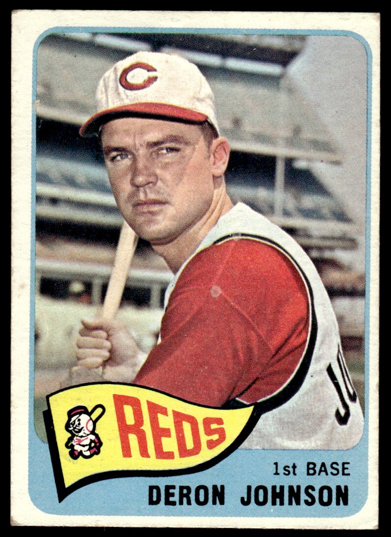 1965 Topps Deron Johnson X Cincinnati Reds #75 | eBay