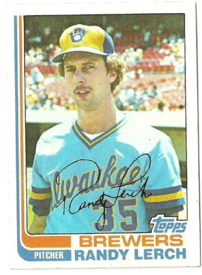 RANDY LERCH MILWAUKEE BREWERS #466 - TOPPS NM-MT 1982 | eBay