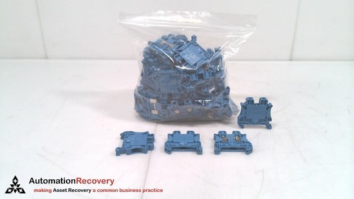 PHOENIX CONTACT 3044144, FEED-THROUGH TERMINAL BLOCK, UT 6 BU, SEE DESC ...