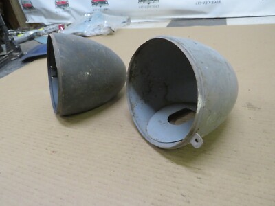 Vintage British Headlight Lamp Buckets Custom Hot Rod ~ Rh & Lh Pair | eBay