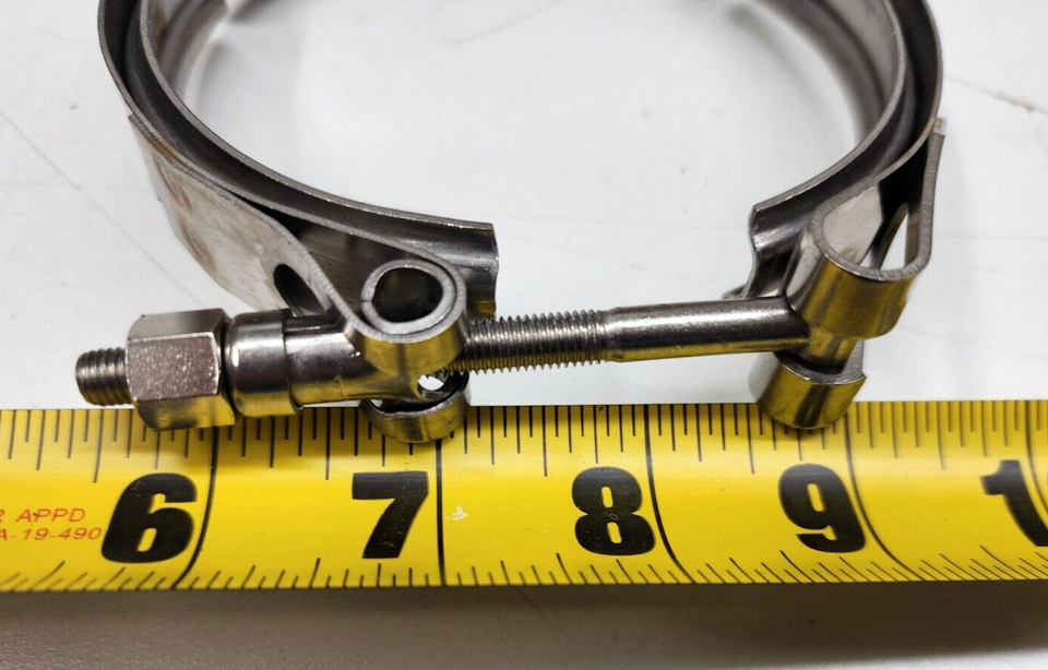 R.G. Ray 03650000093 3-1/2" Torque Quick Connect V-Band Insert Clamp ...