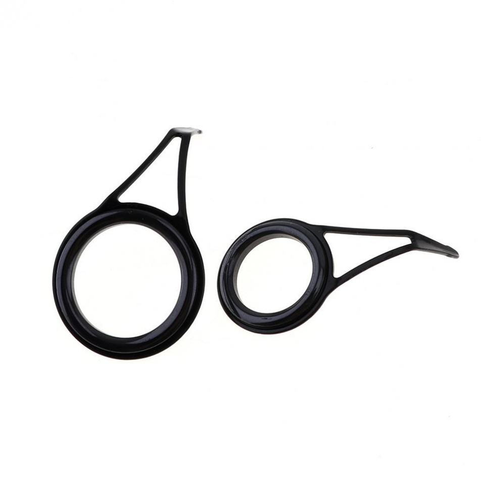 75x Rod Ceramic Guides Ring Fishing Rod Guide Repair Kit Top Tip ...