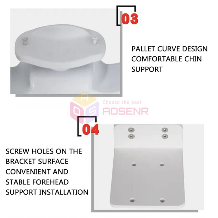 Optical Instrument Chin Rest Forehead Bracket Computer Forehead Rest ...