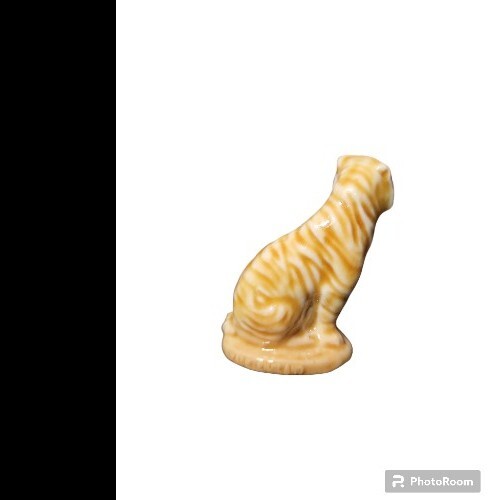 Vintage Wade England Miniature Porcelain Tiger Figurine | eBay
