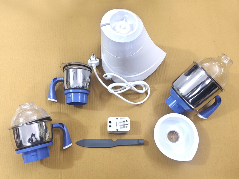 Preethi Blue Leaf Diamond MG-214 mixer grinder 750 watt Blue White 3 ...