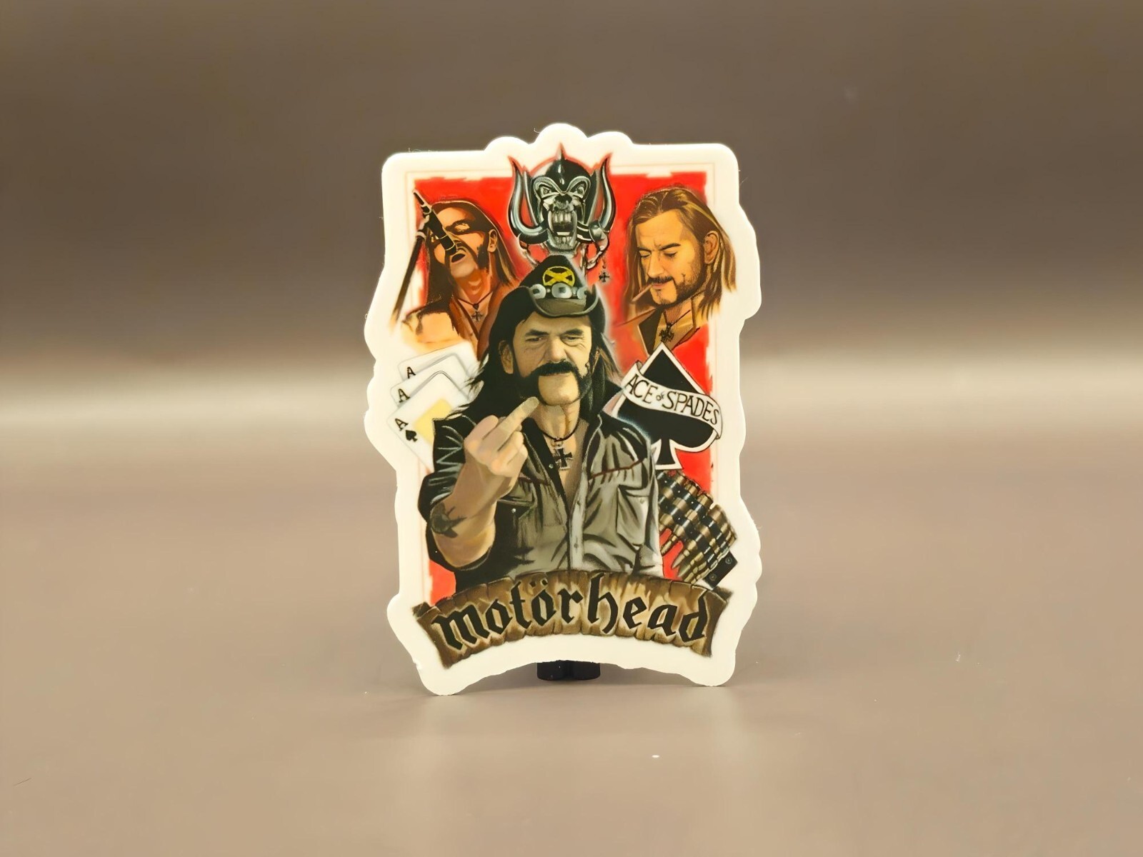 Motorhead Stickers Lemmy Kilmister War Pig Decals Snaggletooth Spade ...