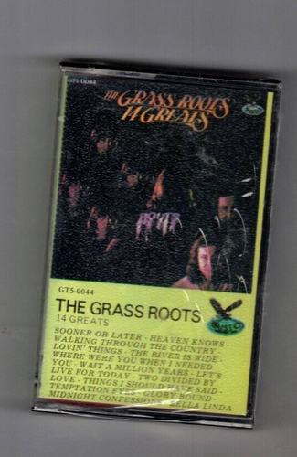 THE GRASS ROOTS/14 GREATS-GUSTO- Sealed - 1978-CASSETTE TAPE, GREATEST ...