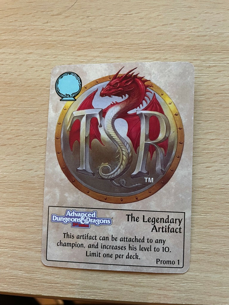 Spellfire Promo Card 1 "The Legendary Artifact" | eBay