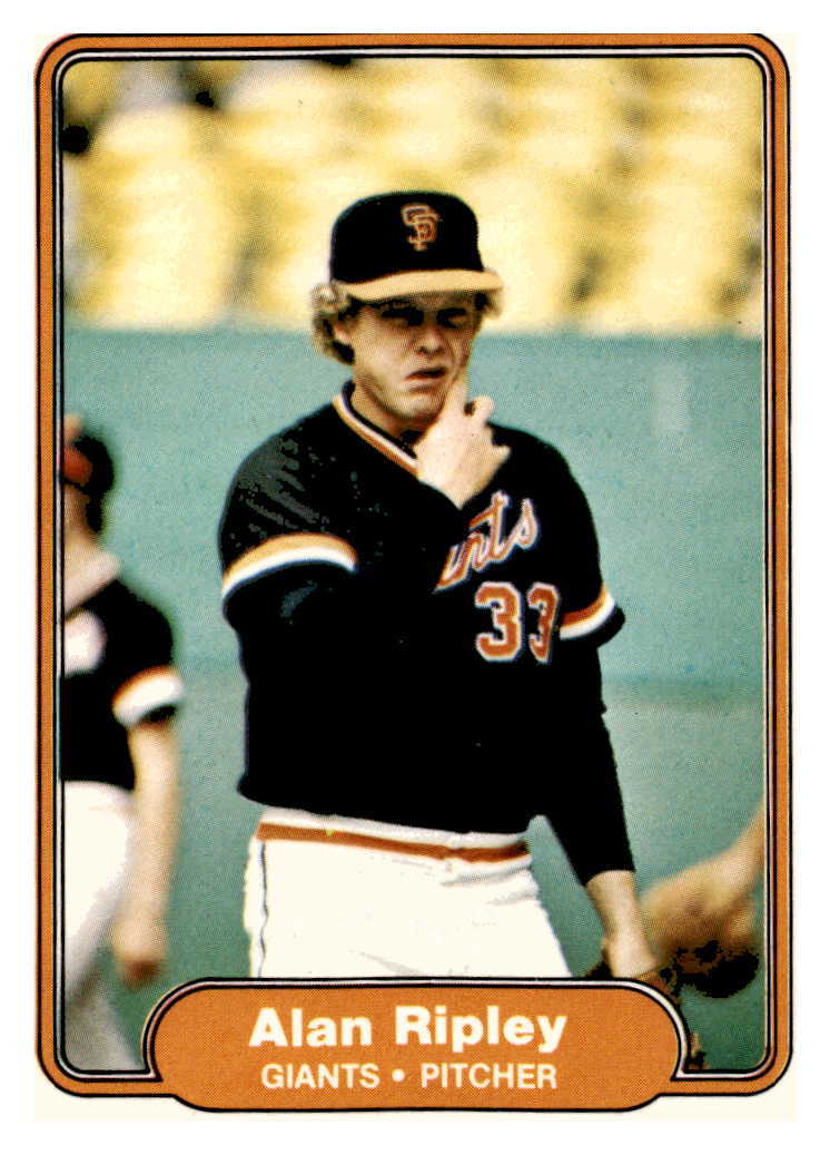 1982 Fleer Allen Ripley UER 399 | eBay