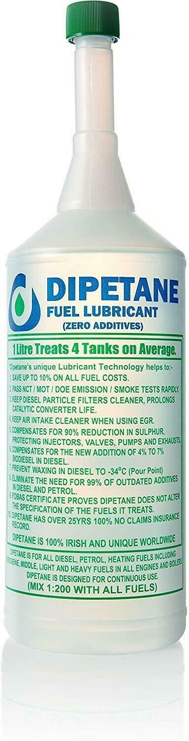 Dipetane 1L Fuel Treatment Reduce Emissions Injector DPF CAT EGR System ...