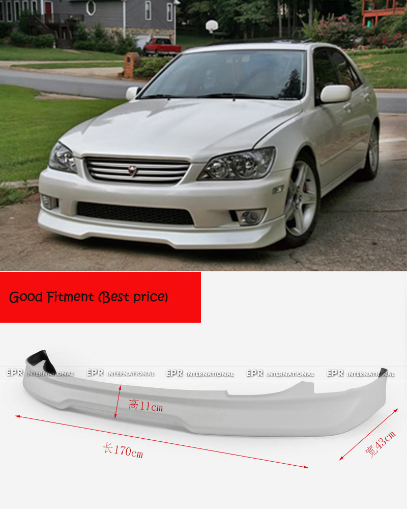 New For Lexus 98-05 IS200 RS200 XE10 Altezza TRS Style front lip wing ...