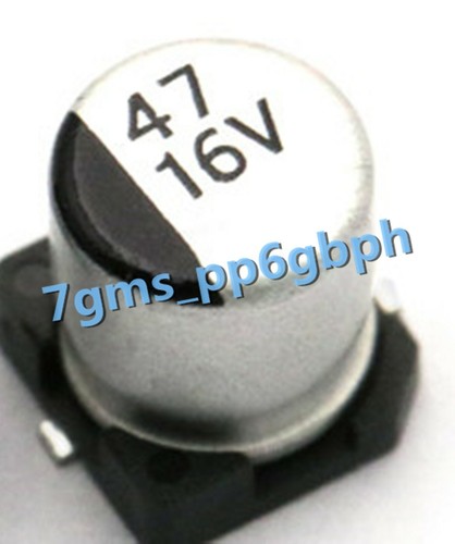1 PCS NEW 16V 47UF SMD aluminum electrolytic capacitor | eBay