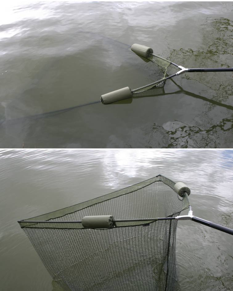 36" Inch Large Carp Pike Fishing Landing Net With dual 2 Net Floats NGT ...