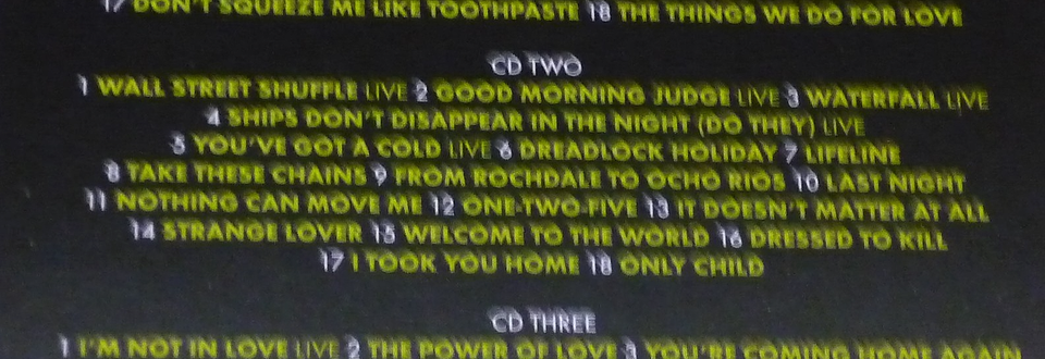 10CC: I'M NOT IN LOVE - 3 CD SET -THE ESSENTIAL 10CC | eBay