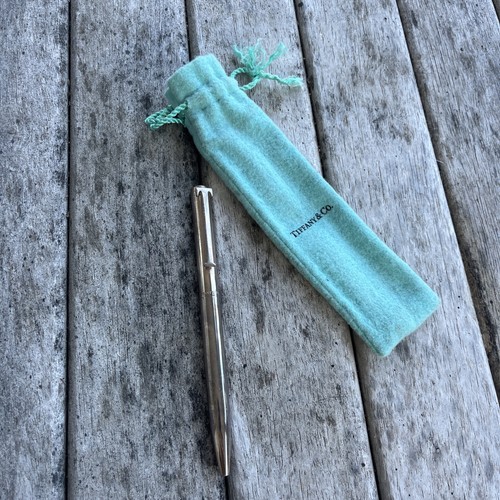 Vintage Tiffany & Co Sterling Silver Ink Pen ( Works) Black Ink | eBay