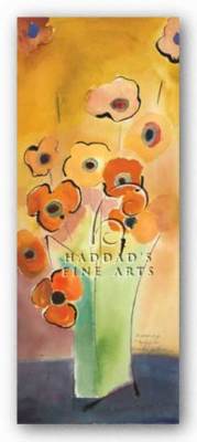 Morning Poppies Schery Markee Sullivan Art Print 12x30 | eBay