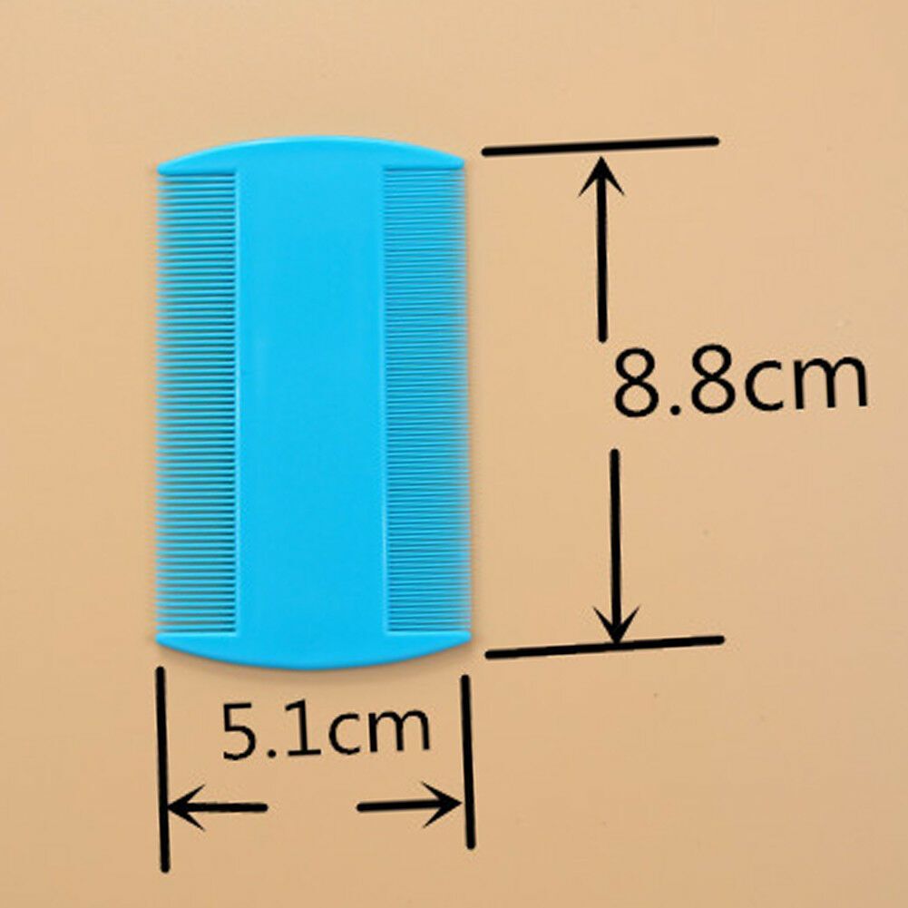 White Fine Tooth Lice Comb Lice Flea Nit Removal Head Lice Detection ...