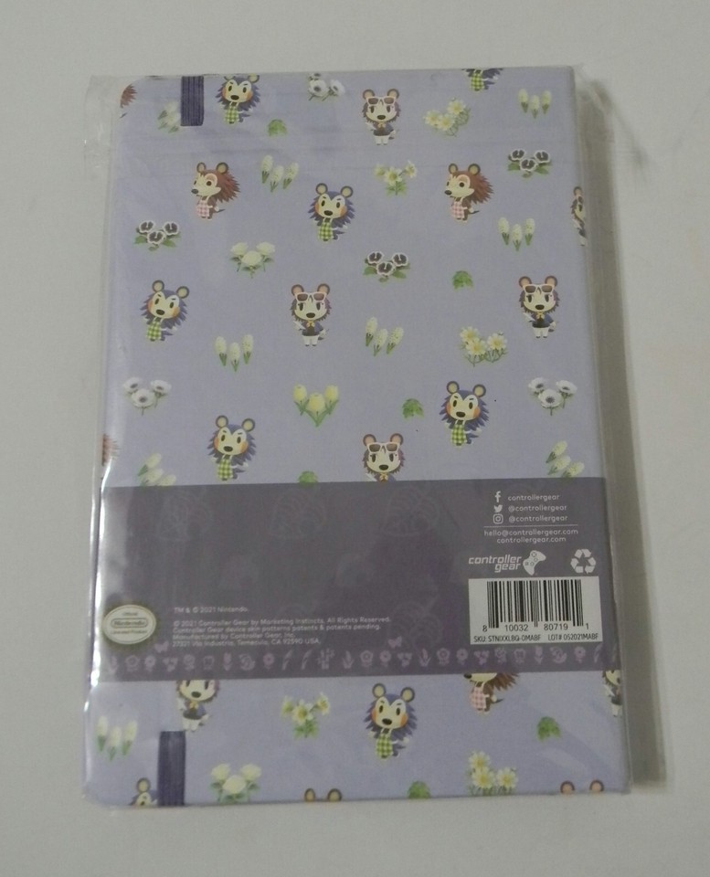 Animal Crossing New Horizons Journal Notebook 2021-2022 Calendar Purple ...