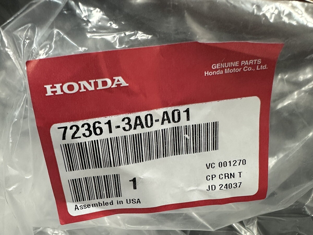 Genuine Honda Seal L Front 72361-3A0-A01 for sale online | eBay
