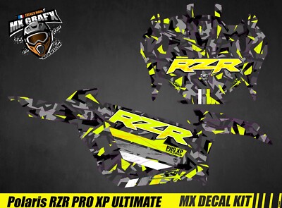 Decal Kit for SSV Polaris RZR Pro XP - Shred | eBay