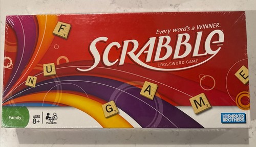 SCRABBLE 2008 Hasbro 04024 Crossword Family Board Game New Sealed in ...