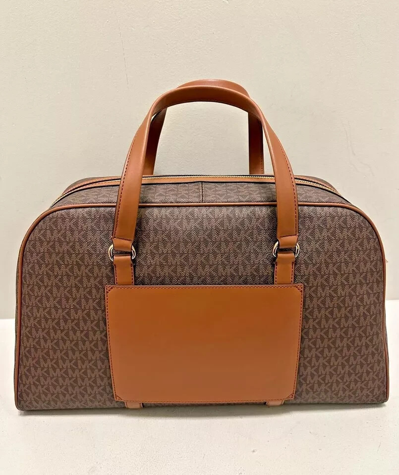 Michael Kors Women Travel Trolley Suitcase + Weekender Bag Combo Set ...