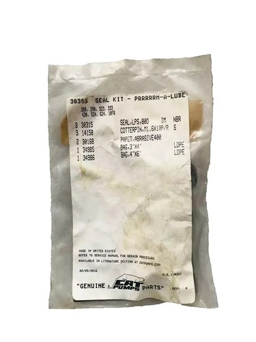 Cat Pumps 30305 Perma Lube Seal rebuild Kit for the ...