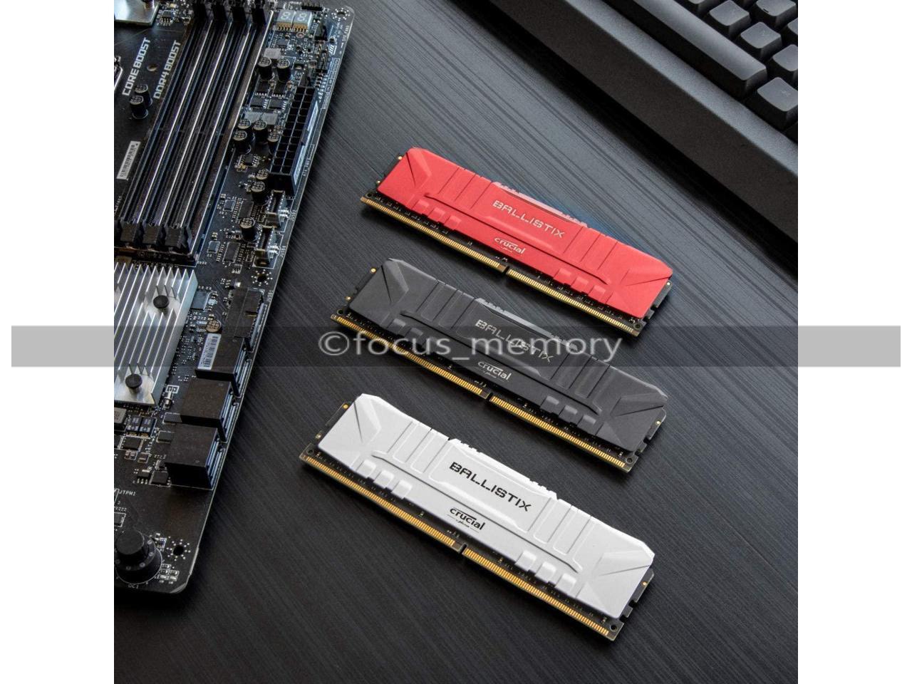 Crucial Ballistix 8 GB 16 GB Ram DDR4 2666 3200 MHz 288pin Desktop ...