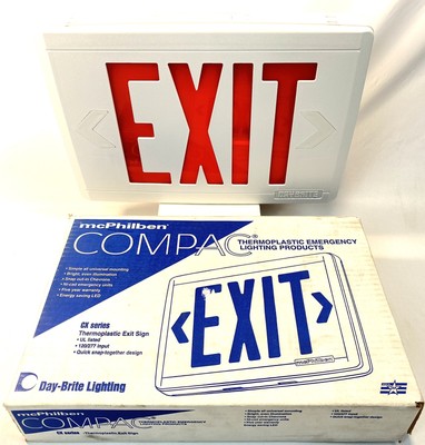 Exit Signs - Ceiling Mount