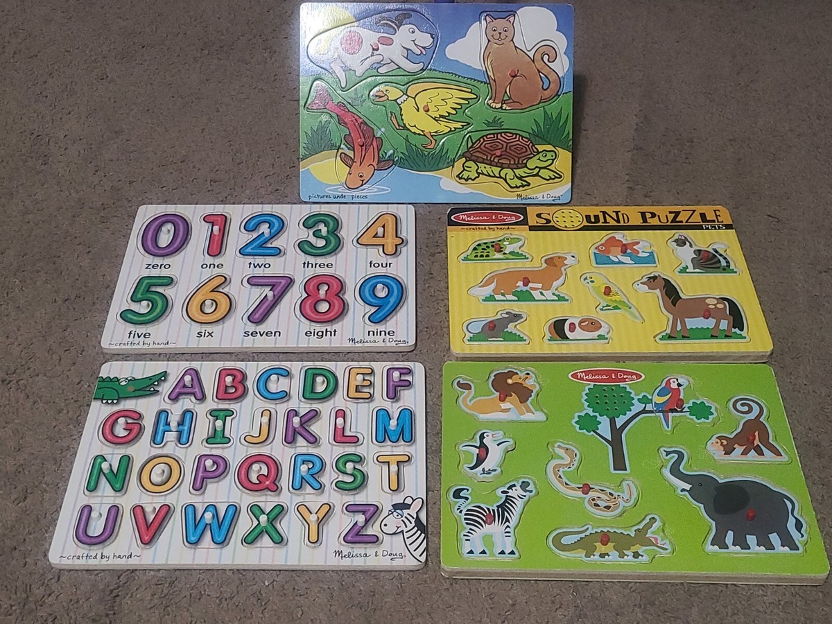 Animal Alphabet Puzzle Melissa And Doug Wooden Alphabet Puzzles