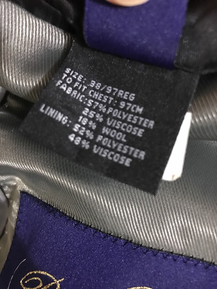 Roger David Men Two Buttons Blazer Size 97R/ Size 38, Grey | eBay