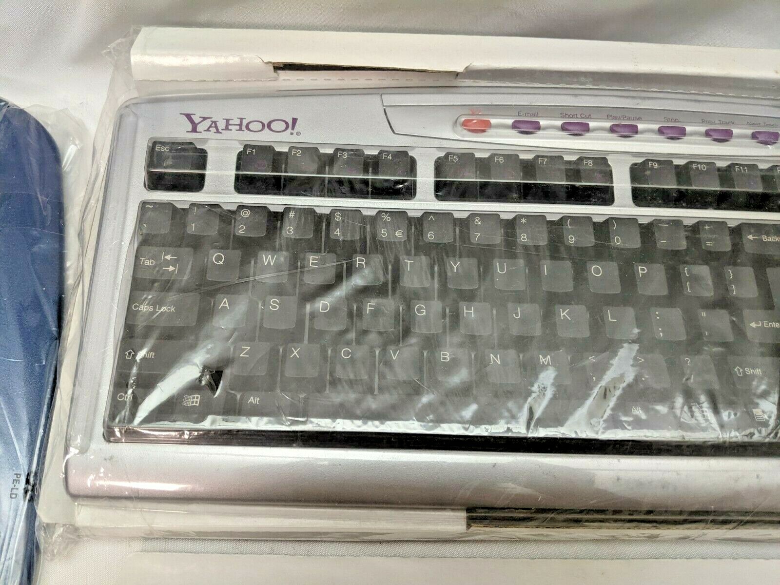 VINTAGE LOT OF 2 YAHOO! One Touch Internet Windows Keyboards PRE-OWNED ...