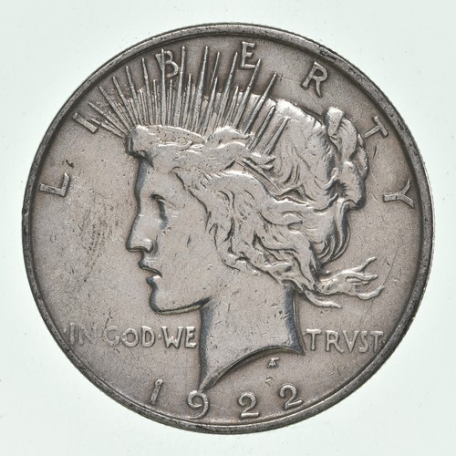 Better - 1922-D Peace Silver Dollar - 90% US Coin *446 | eBay