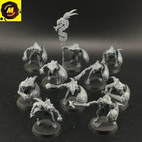 Saurus Warriors (x10) 2 - #147566 - Lizardmen | eBay