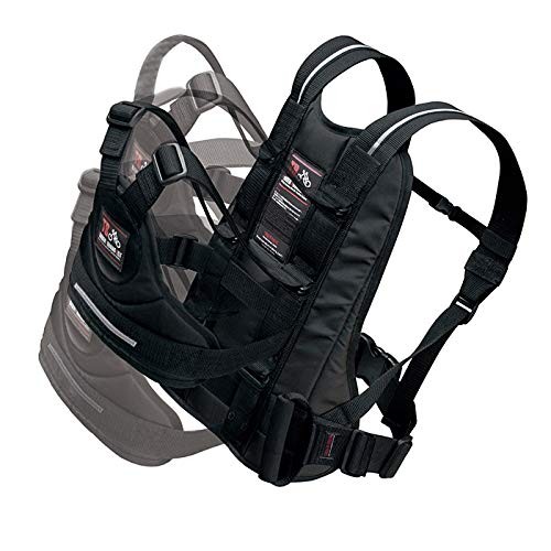 Motorcycle Safety Harness with Handles Reflective Material Black ...