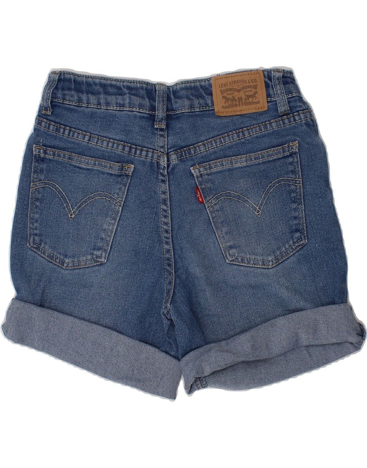 LEVI'S Girls Denim Shorts 13-14 Years W26 Blue Cotton AU09 | eBay