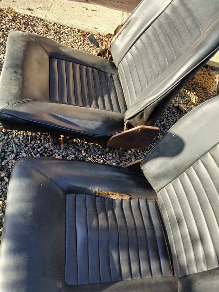 Microcell Recliner Seats, Classic Mini Cooper | eBay UK