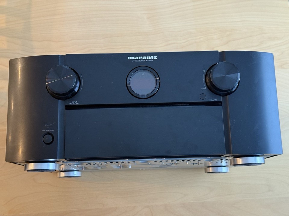 Marantz AV7005 Black AV Preamp Processor HDMI XLR Home Theater Surround ...